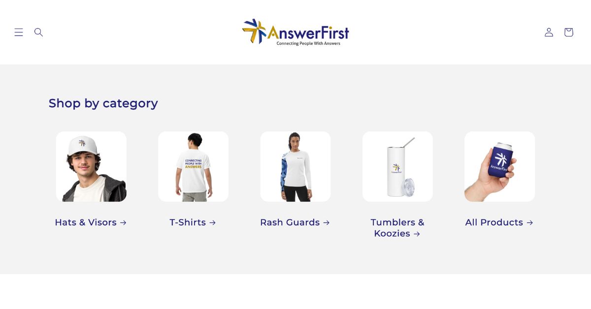T-Shirts – AnswerFirst Swag